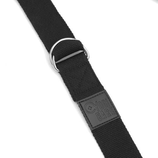 Recycled Plastic Yogi Bare RPET Yoga stretching strap black